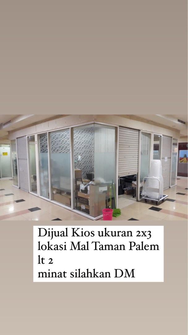 Kios lokasi Mall Taman Palem, Properti, Dijual di Carousell