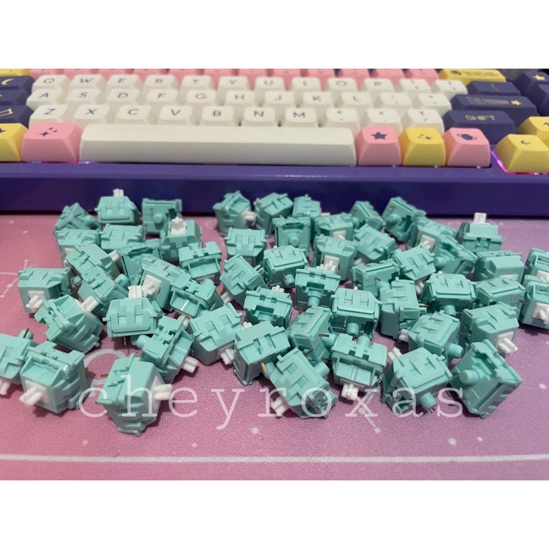 KTT mint linear switches, Computers & Tech, Parts & Accessories ...