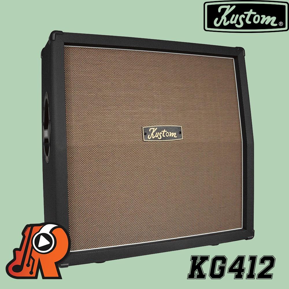 Kustom KG412 120W 4x12 Slanted Guitar Speaker Cabinet, Audio, Soundbars ...