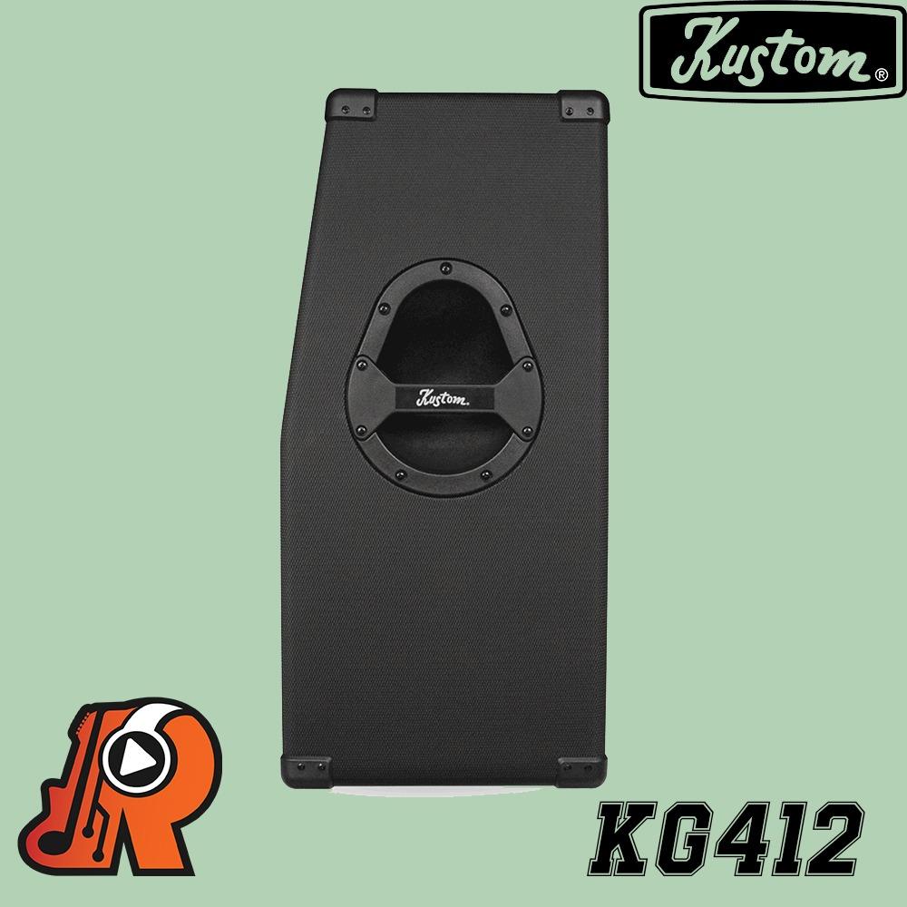 Kustom KG412 120W 4x12 Slanted Guitar Speaker Cabinet, Audio, Soundbars ...
