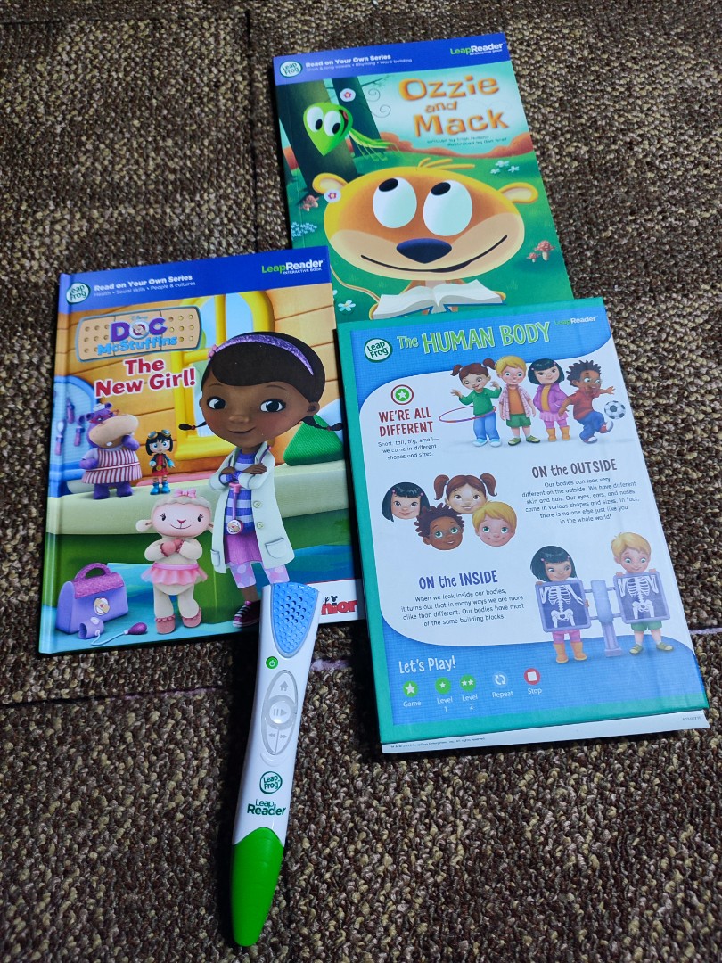 LeapFrog LeapReader Reading and Writing System, Hobbies & Toys, Toys ...