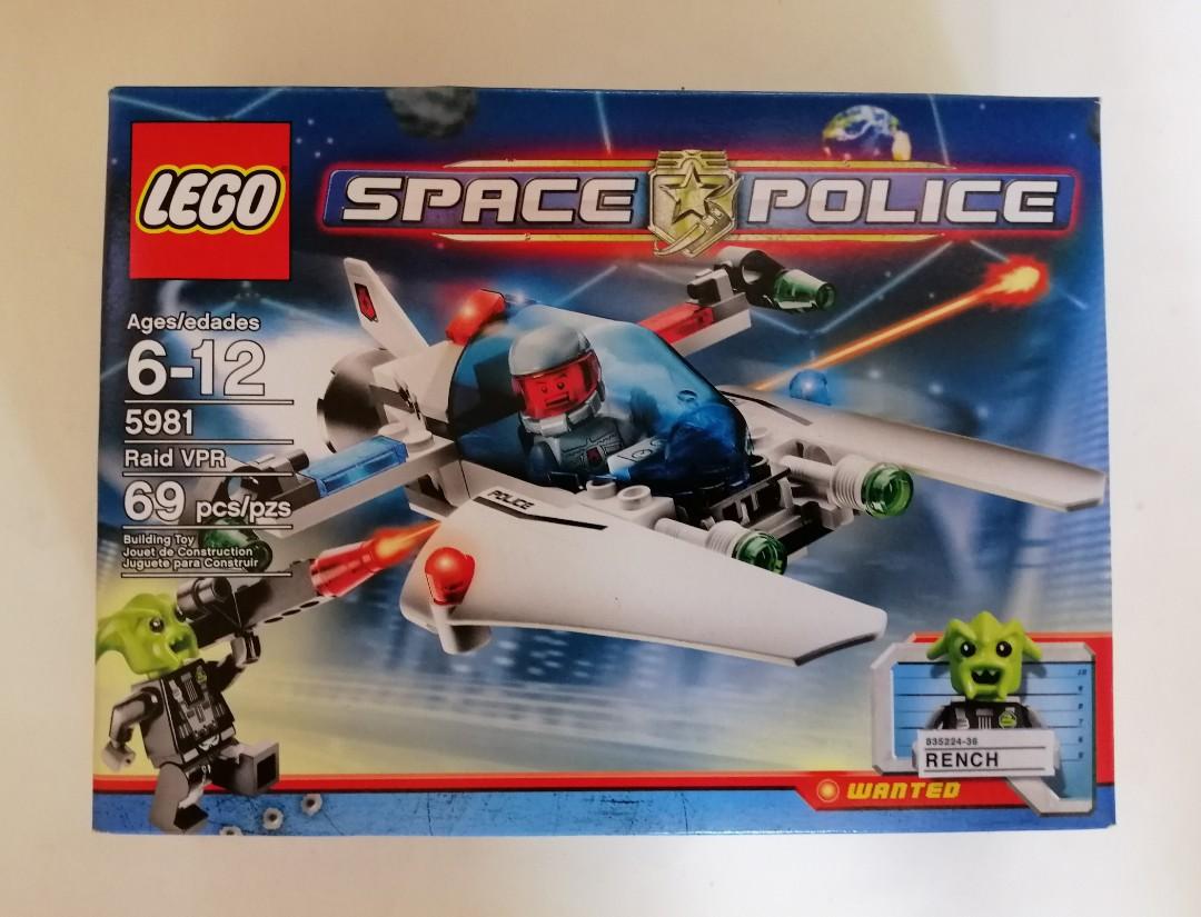 Lego 5969 Squidman Escape 5981 Raid VPR ( Space Police), 興趣及遊戲, 玩具 & 遊戲 ...