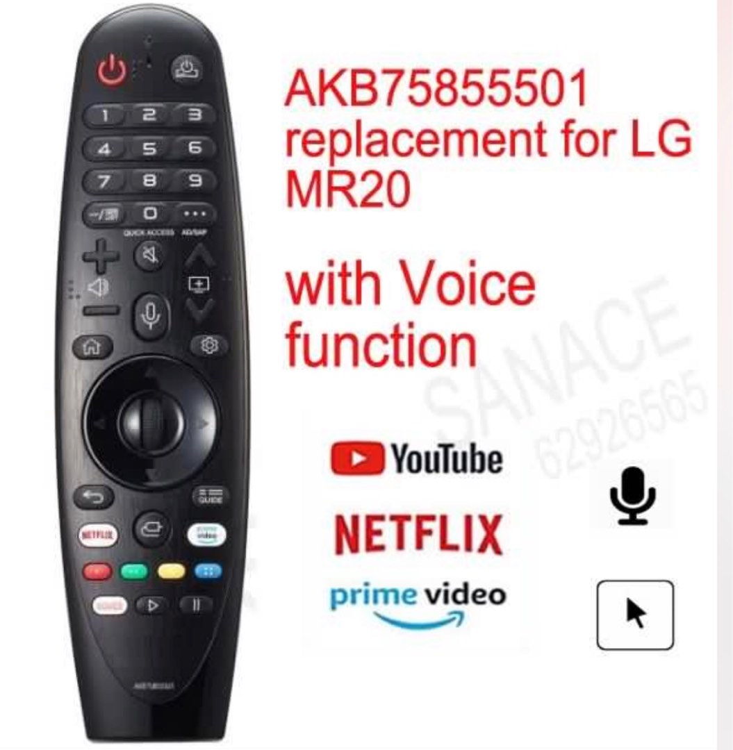 LG Magic Remote MR20GA Replacement, TV & Home Appliances, TV ...