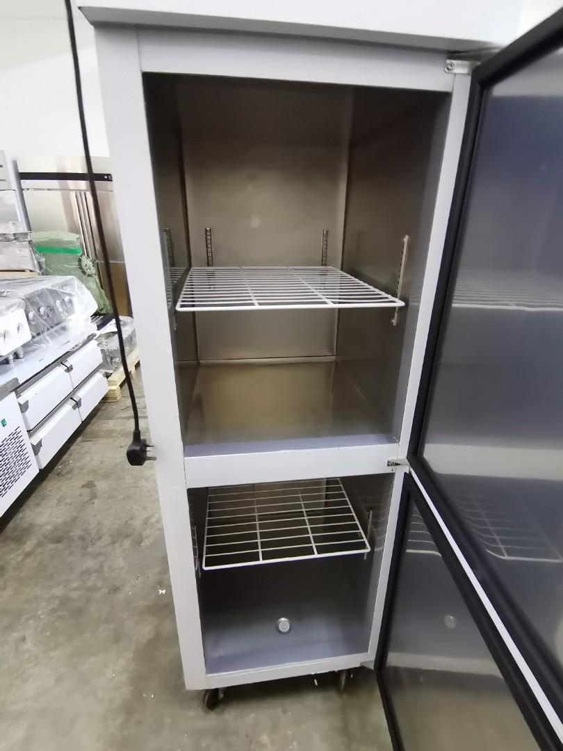 (Like New) 2 door upright chiller and freezer / 2 door upright ...