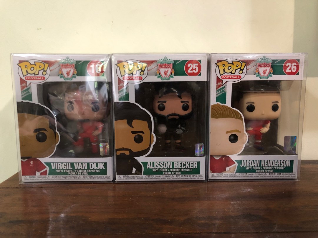 Liverpool FC Funko Pop, Hobbies & Toys, Toys & Games on Carousell
