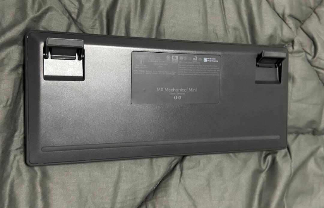 Logitech MX keys Mechanical Mini wireless keyboard with Red Linear ...