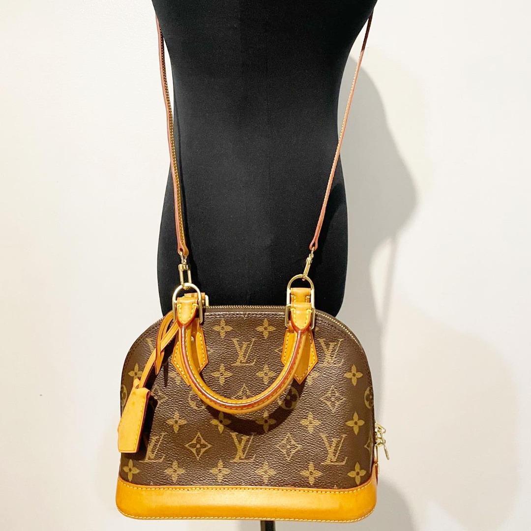 Louis Vuitton Alma BB Monogram, Luxury, Bags & Wallets on Carousell