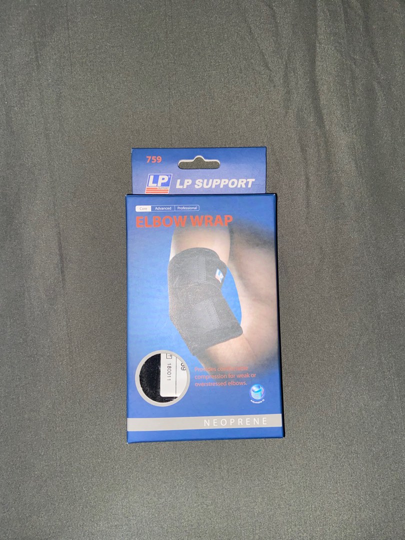 LP Elbow support, Health & Nutrition, Braces, Support & Protection on ...