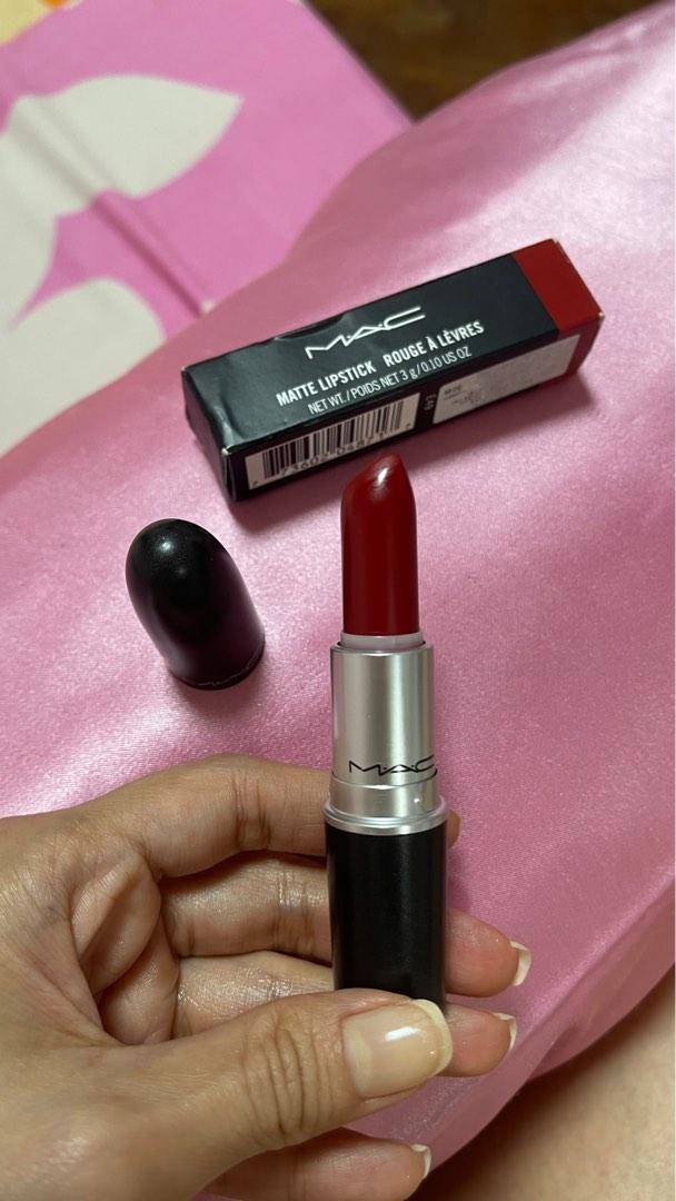 MAC Russian Red lipstick, Beauty & Personal Care, Face, Makeup on Carousell