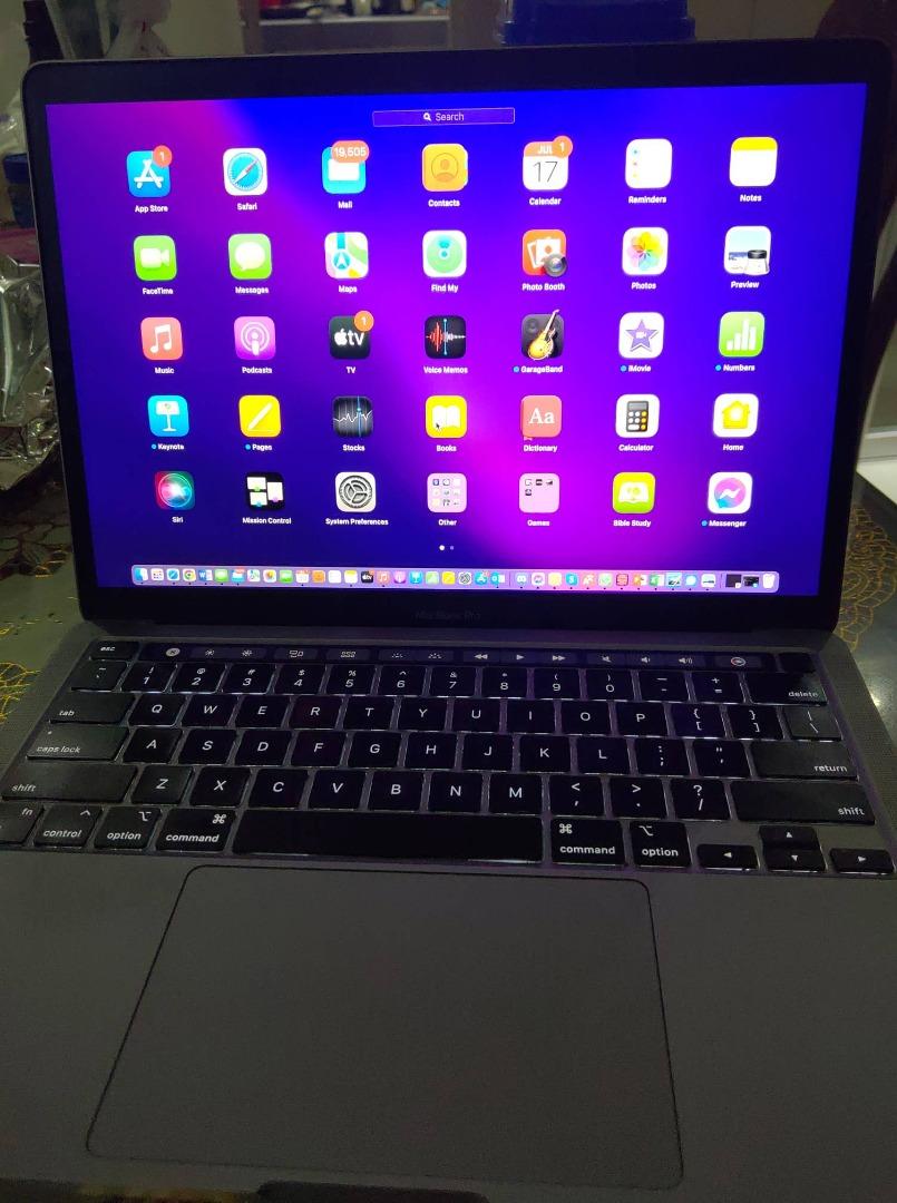 MACBOOK PRO TOUCHBAR (M1 ,2020) 8GB RAM/256GB SSD/13-INCH, Computers ...