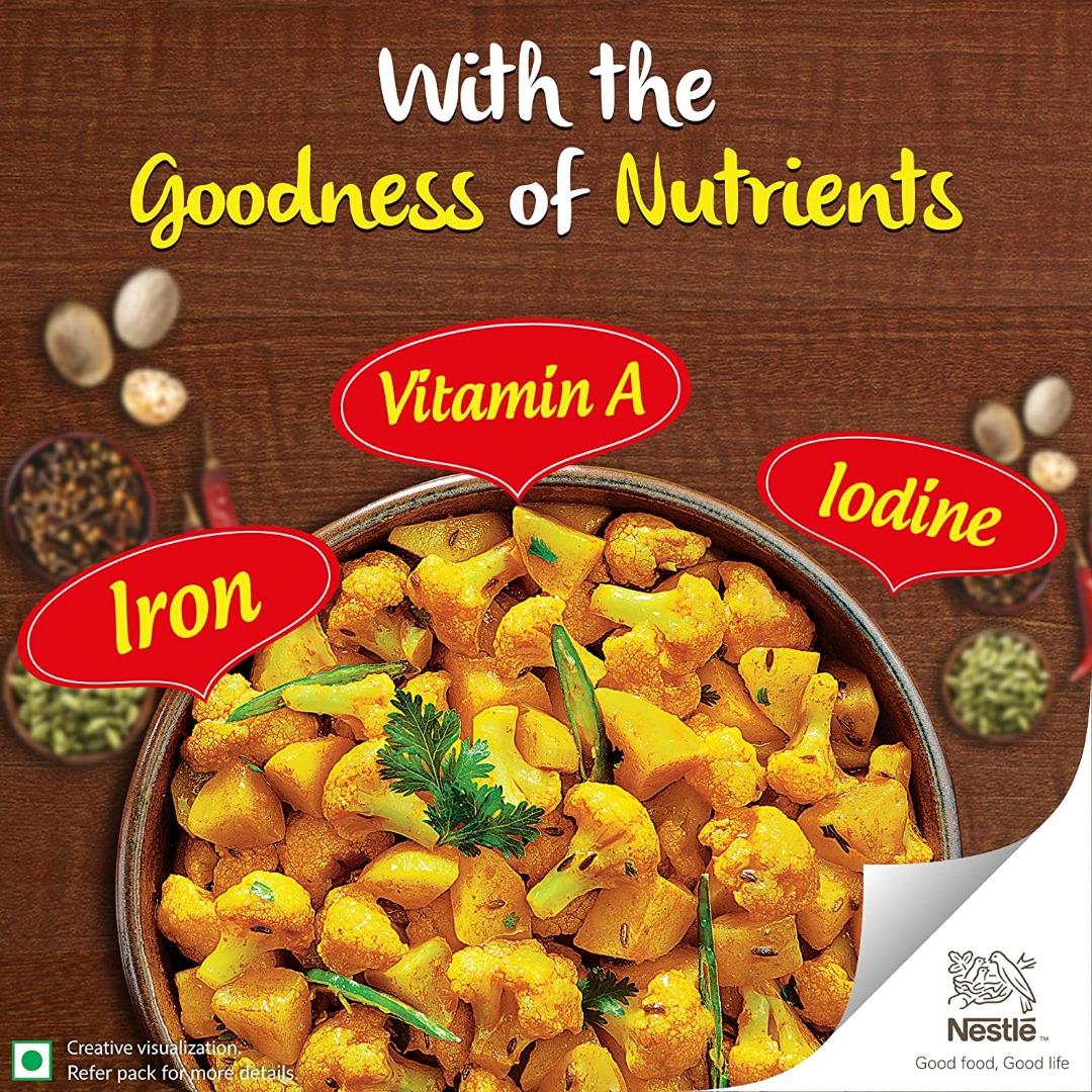 MAGGI Masala-ae-Magic Vegetable Masala, 72g Pouch (6g x 12 Sachets) | All in One Masala for Dry ...