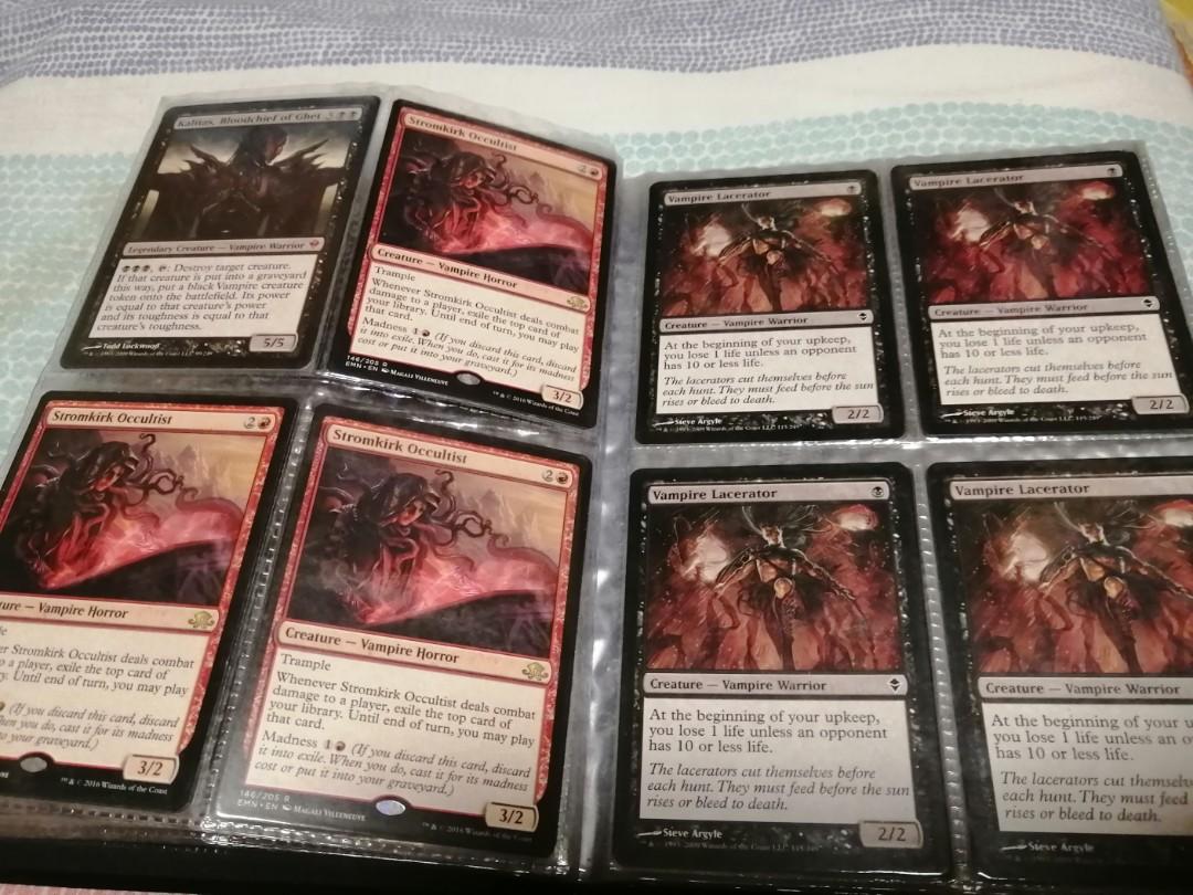 Magic the gathering vampire collection (mtg cards), Hobbies & Toys ...