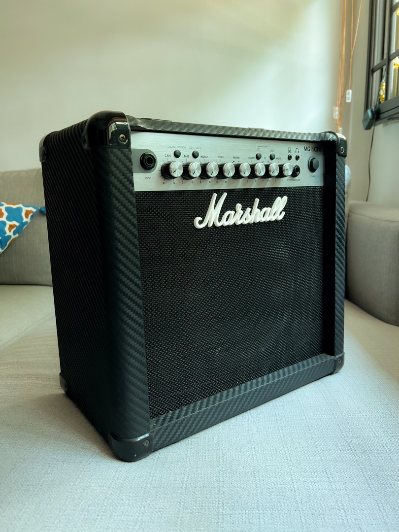 Marshall MG15CFX Electric Guitar Amp, Hobbies & Toys, Music & Media ...