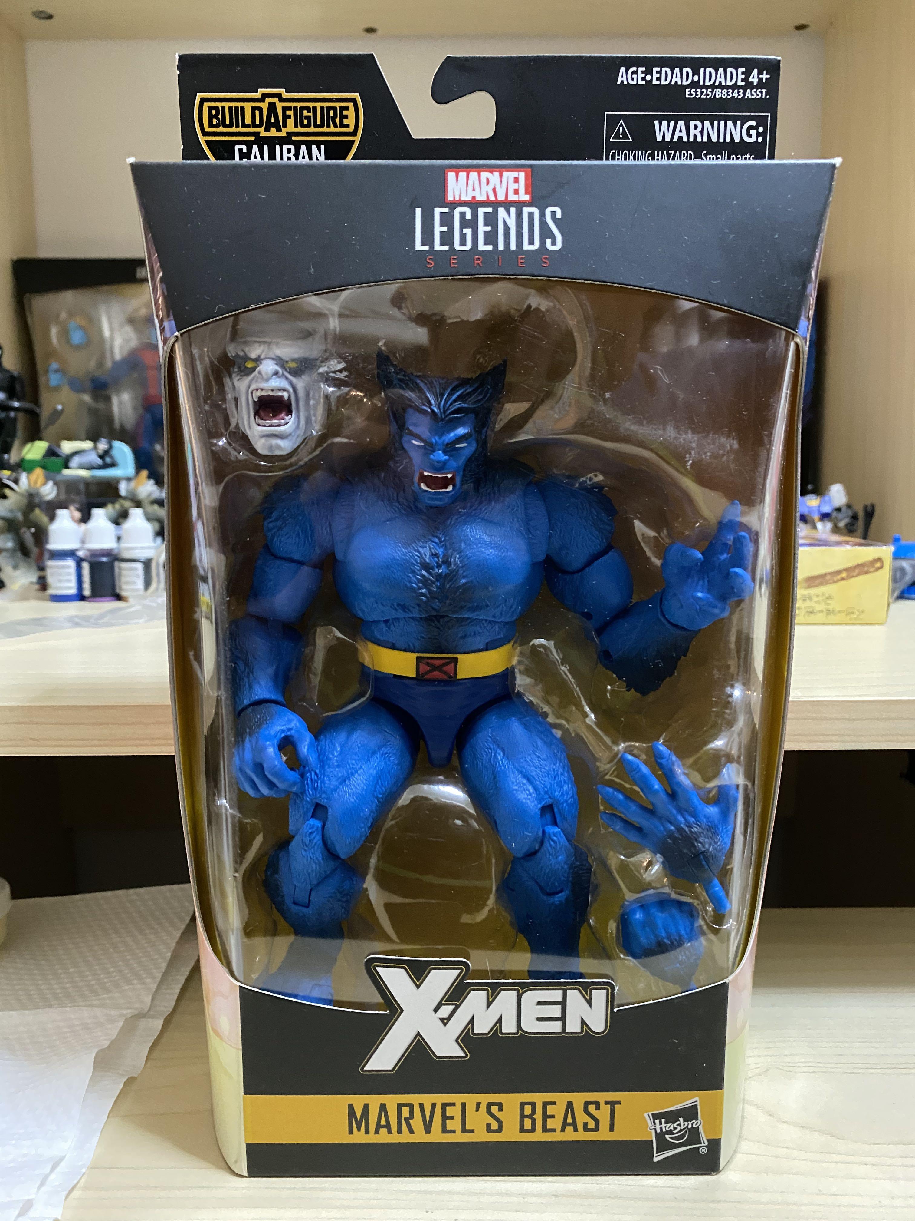Marvel Legends X men 野獸 Beast 連BAF, 興趣及遊戲, 玩具 & 遊戲類 - Carousell