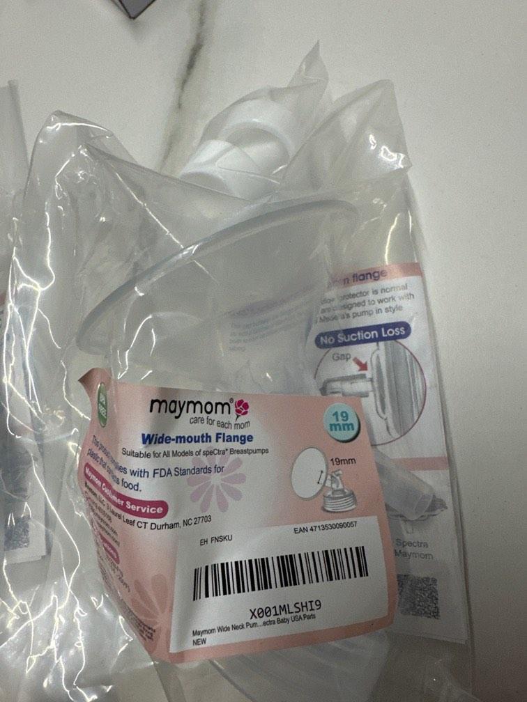 Maymom 19mm & 21mm flange and valve, Babies & Kids, Nursing & Feeding ...
