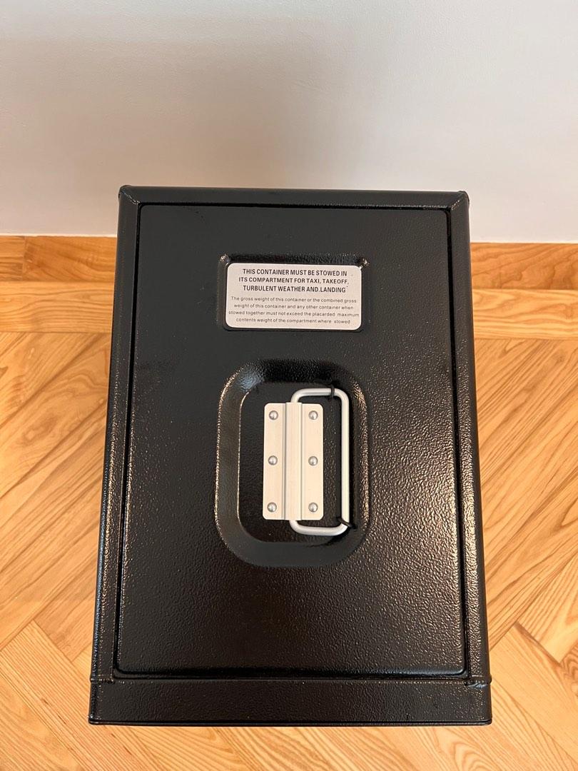 Metal Flight Trolley Storage box with wheels, Furniture & Home Living ...