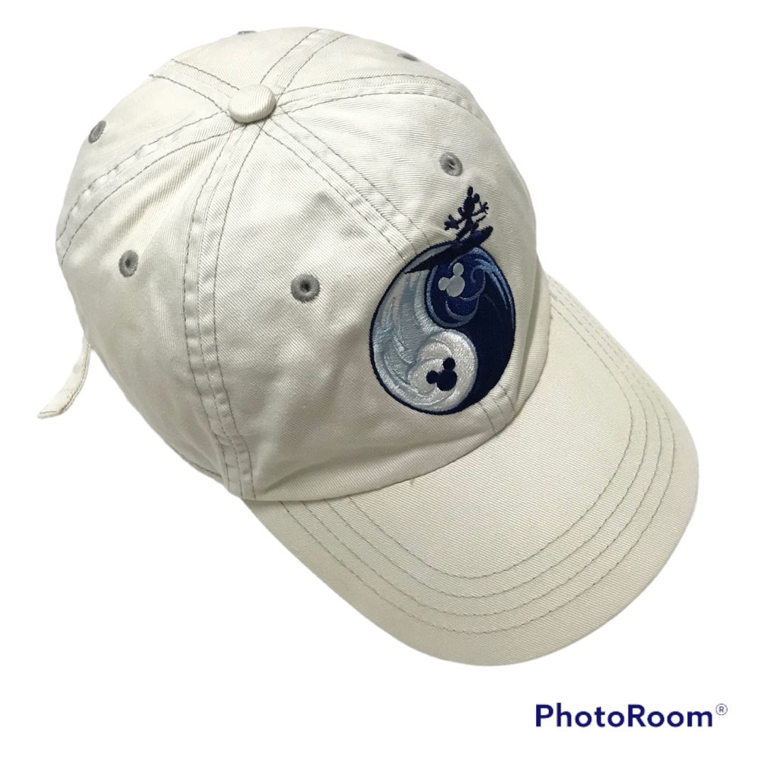 Mickey Mouse Ying and Yang Cap, Men's Fashion, Watches & Accessories ...