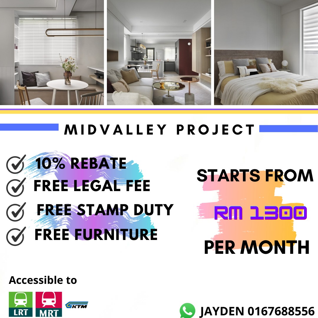 MIDVALLEY PROJECT COVER WALKWAY TO LRT SUPER LOW DENSITY LAST 10% UNIT ...