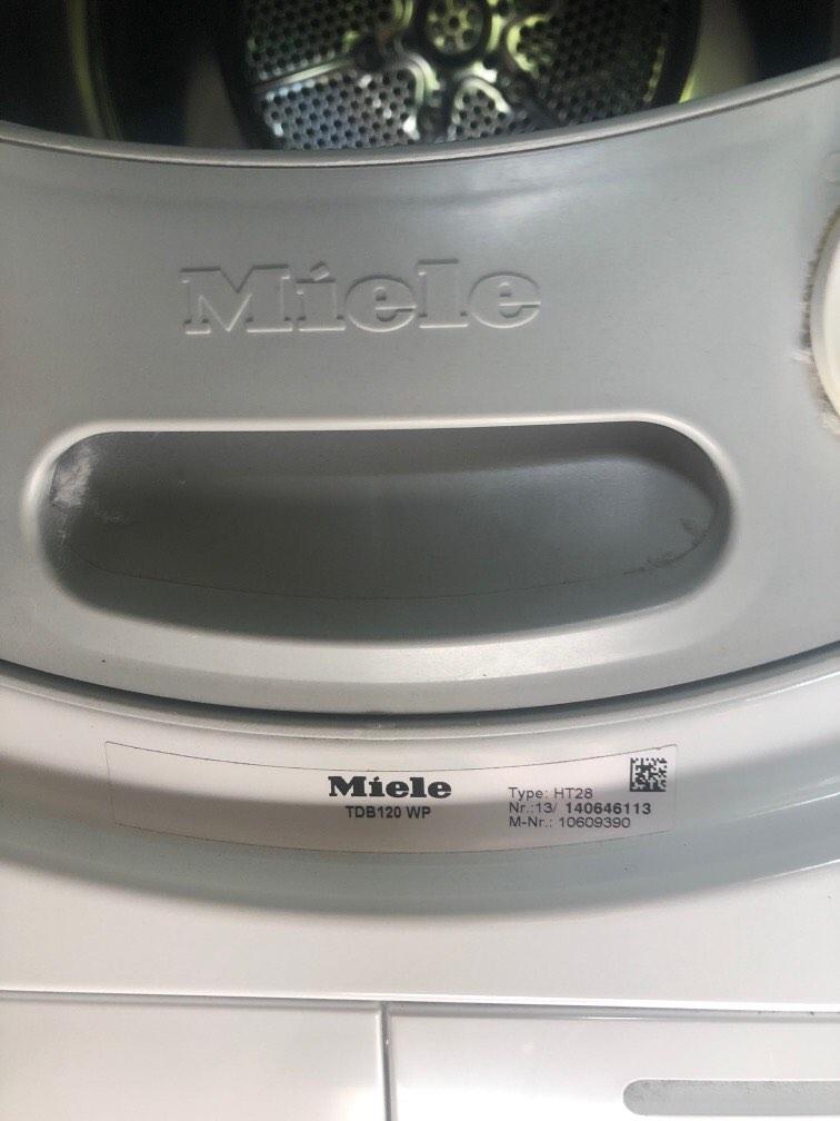 Miele washer, Dryer and pull out drawer with table, TV & Home ...