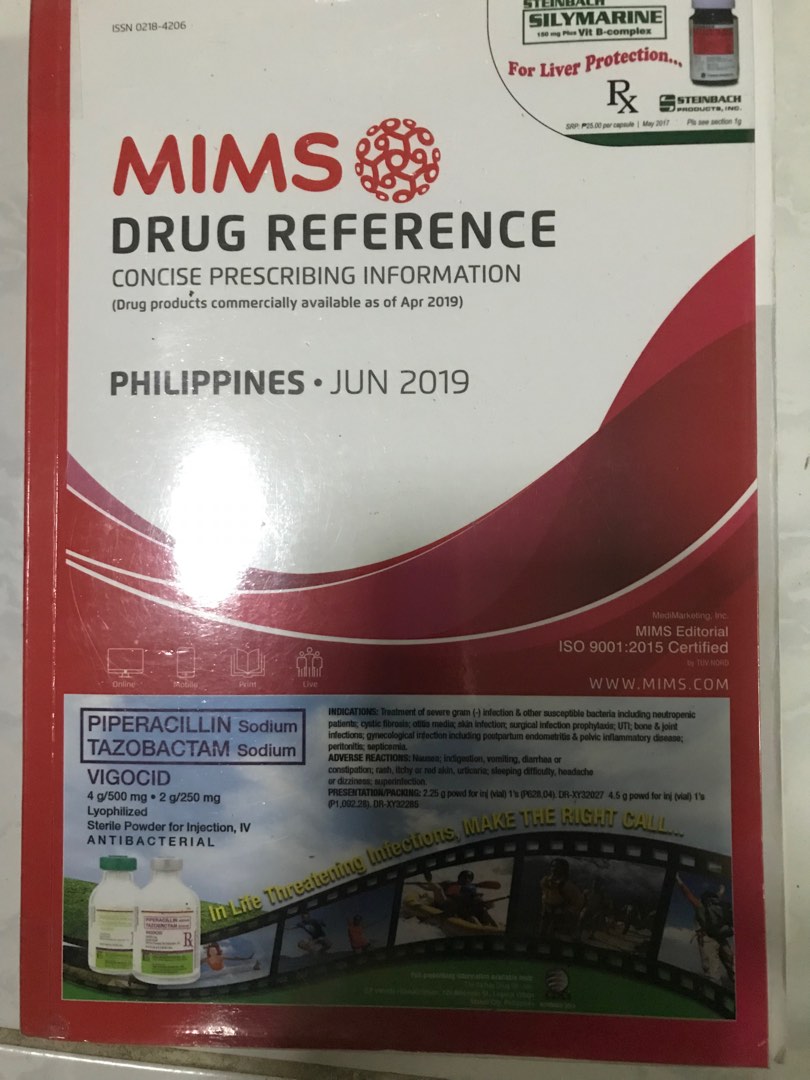 MIMS DRUG Book 2019, Hobbies & Toys, Books & Magazines, Textbooks on ...