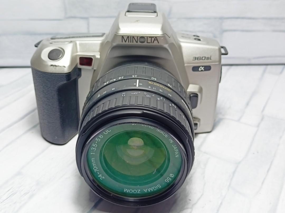 MINOLTA Alpha 360si, Photography, Cameras on Carousell