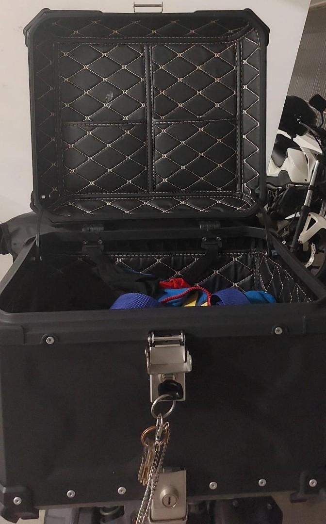 Motorcycle box, Motorcycles, Motorcycle Accessories on Carousell