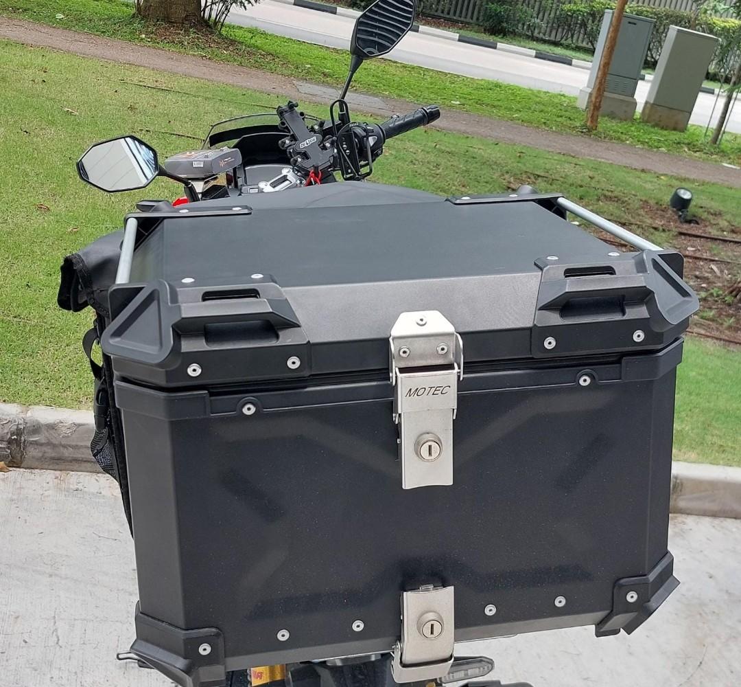 Motorcycle box, Motorcycles, Motorcycle Accessories on Carousell
