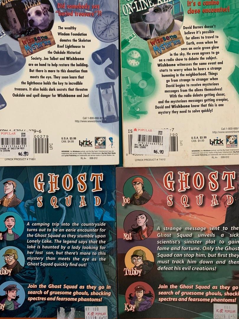 Mystery books - wishbone mysteries, flat Stanley, Enid Blyton mystery, boxcar children ...
