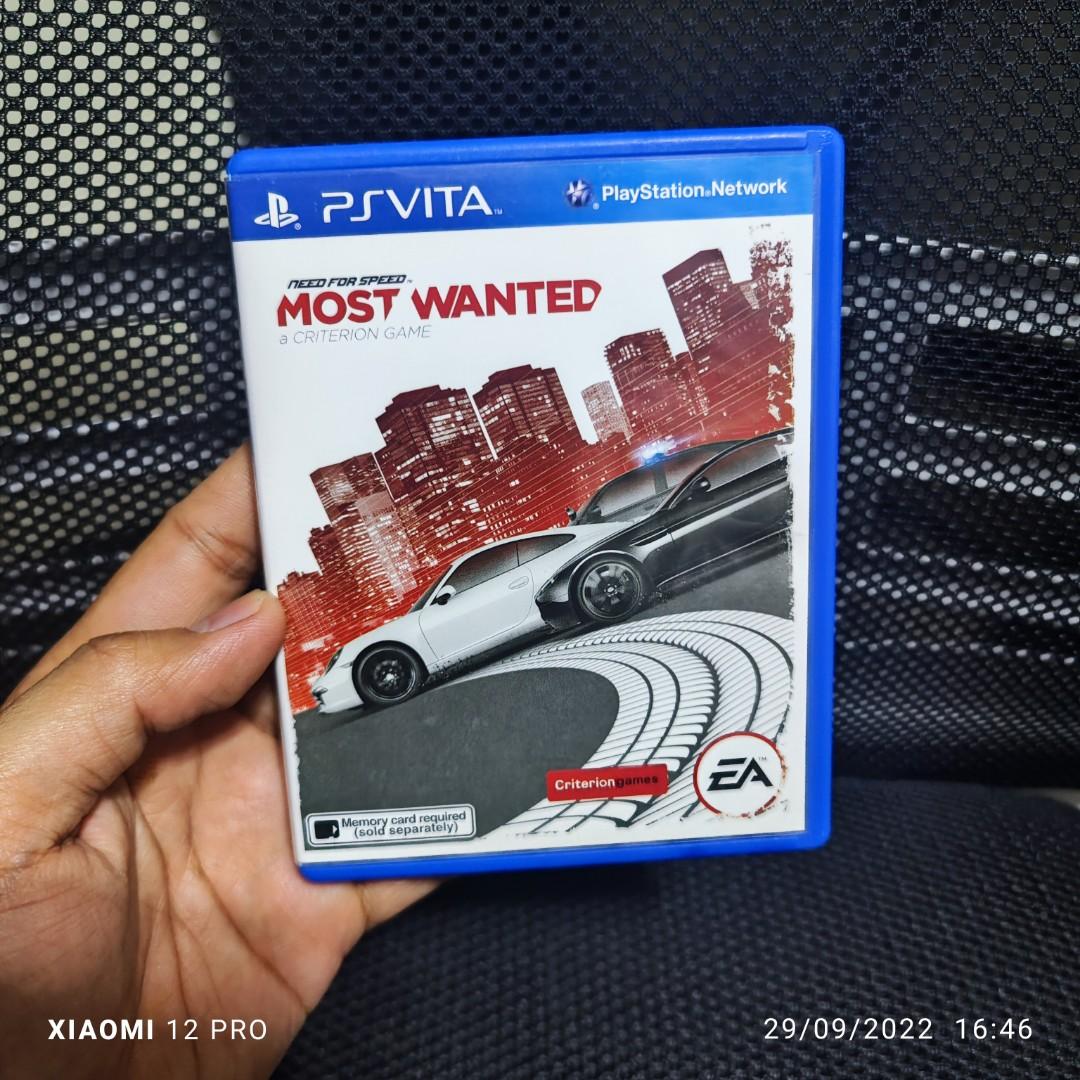 Need for speed most wanted PS vita game, Video Gaming, Video Games ...