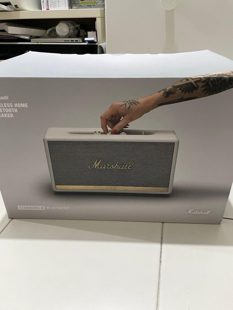 NEW Marshall Stanmore II 2 wireless Bluetooth speaker pure white, Audio ...