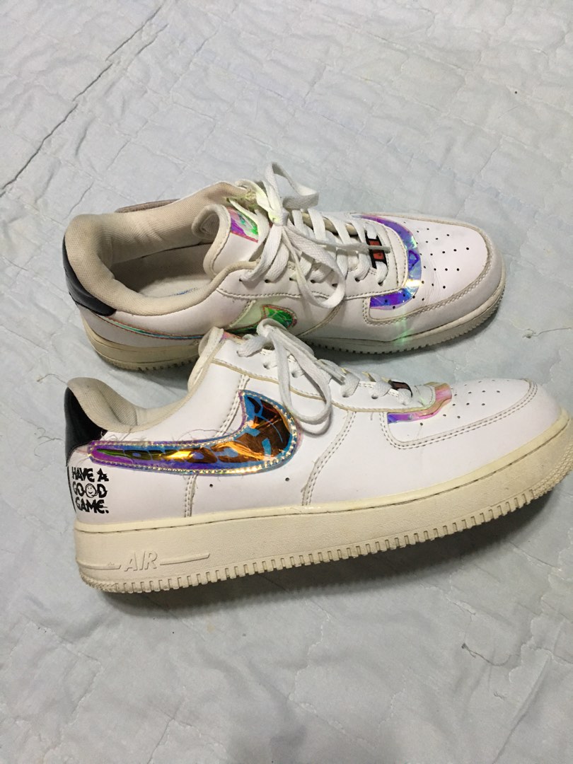NIKE AIRFORCE 1 HAVE A GOOD GAME COLLECTION, Men's Fashion, Footwear ...