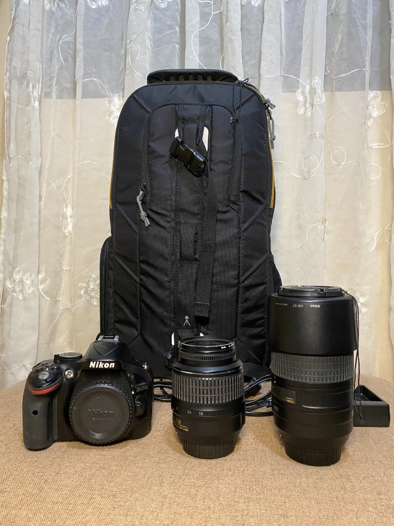 NIKON DSLR D5200 PACKAGE, Photography, Cameras on Carousell
