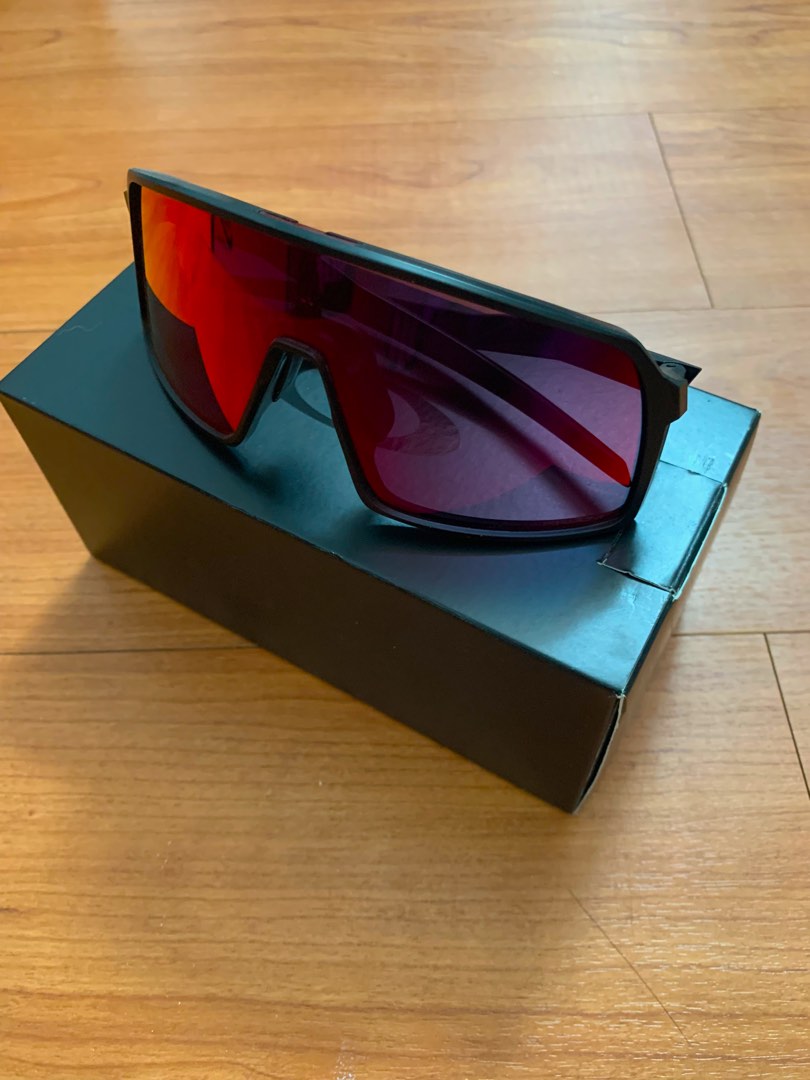 Oakley Sutro, red (Asian Fit), Men's Fashion, Watches & Accessories ...