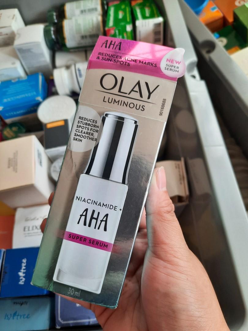 Olay Niacinamide + AHA super serum, Beauty & Personal Care, Face, Face ...