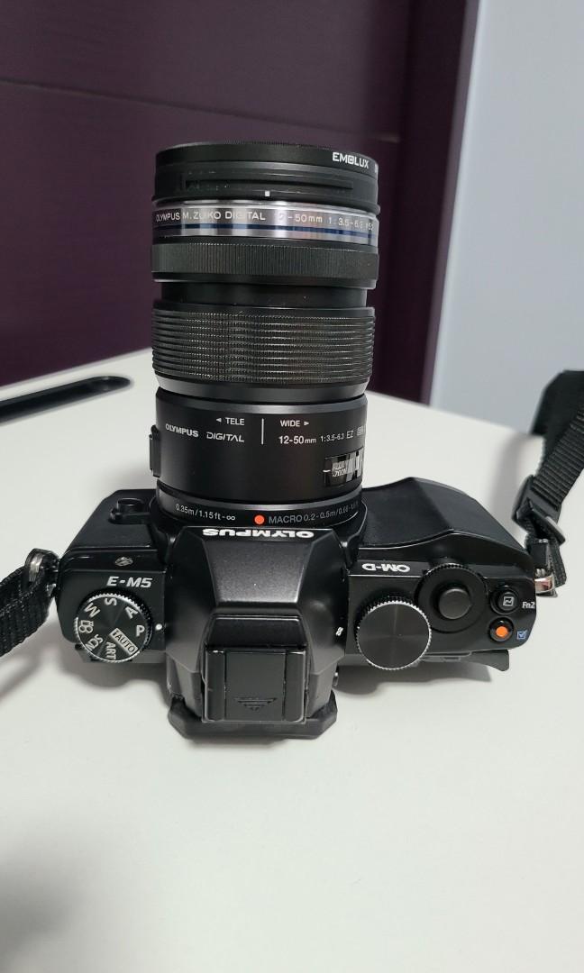 Olympus EM5 MKI Black, Photography, Cameras on Carousell
