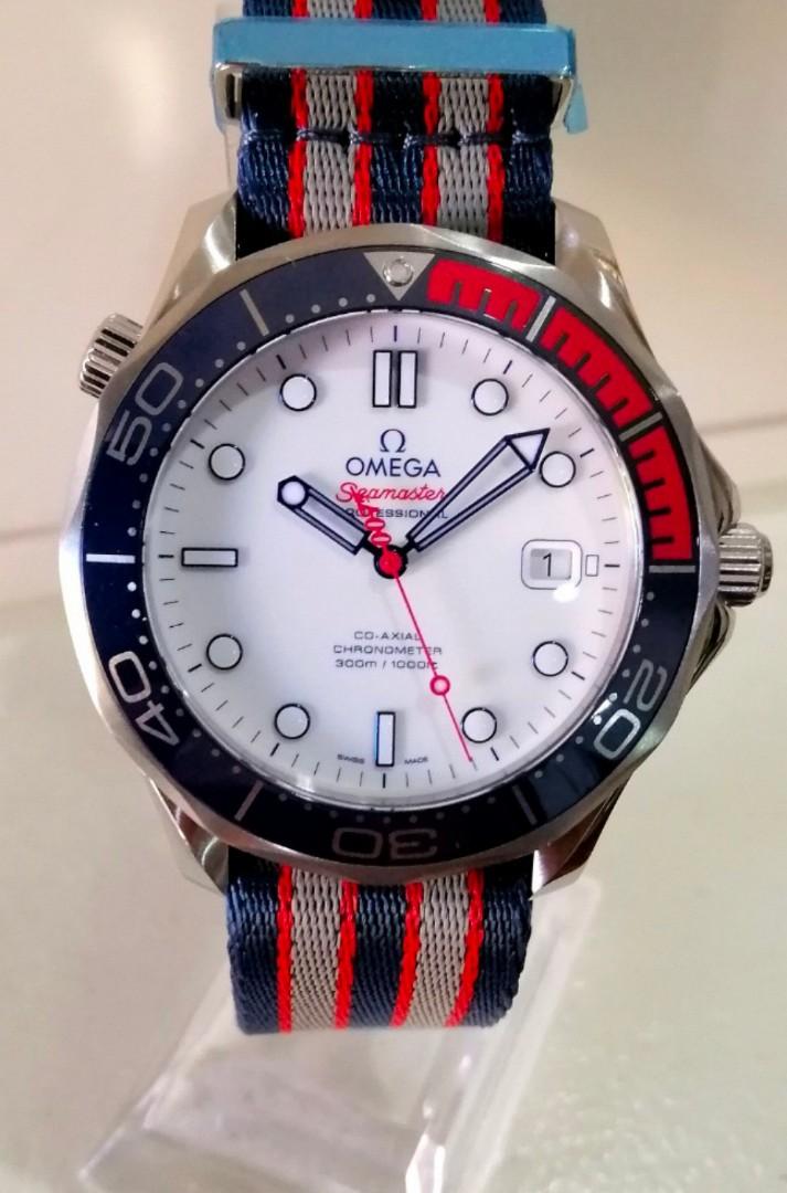 Omega Seamaster Commander’s Watch James Bond 007 212.32.41.20.04.001 ...