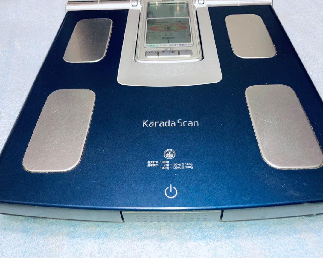OMRON 日版 HBF-361 脂肪磅 歐姆龍 體脂磅 體脂計 karada scan Body Composition Scale, 健康 ...