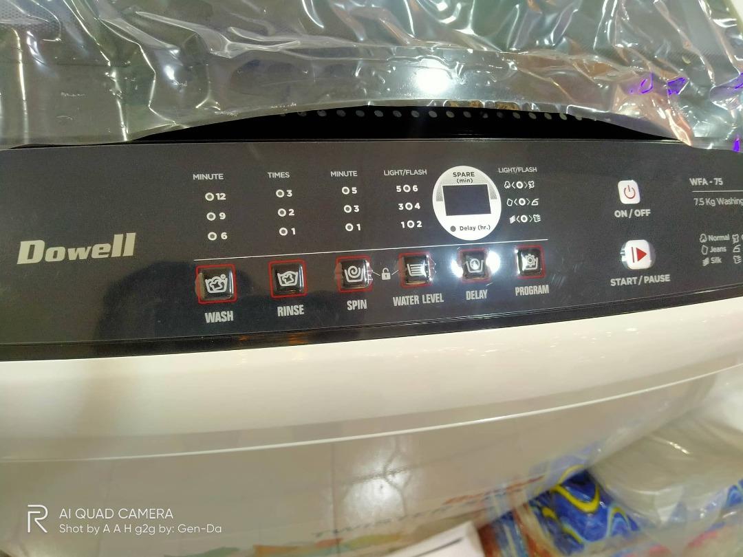 [ONHAND] 7.5 kg Fully Automatic Washing Machine with Dryer (WFA-75 ...