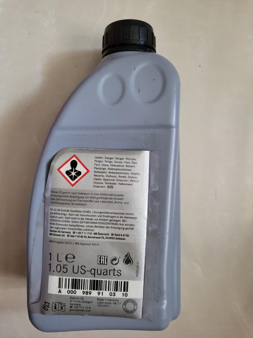 Mercedes Hydraulic Fluid Genuine Mercedes 000 989 91 03 10, 53% OFF