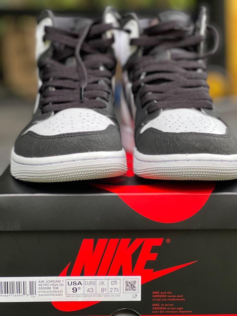 Original Nike Air Jordan 1 Retro High OG, Men's Fashion, Footwear ...