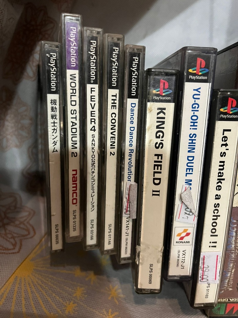 original ps1 games 5sgd each. copies available at 1sgd each, Video ...