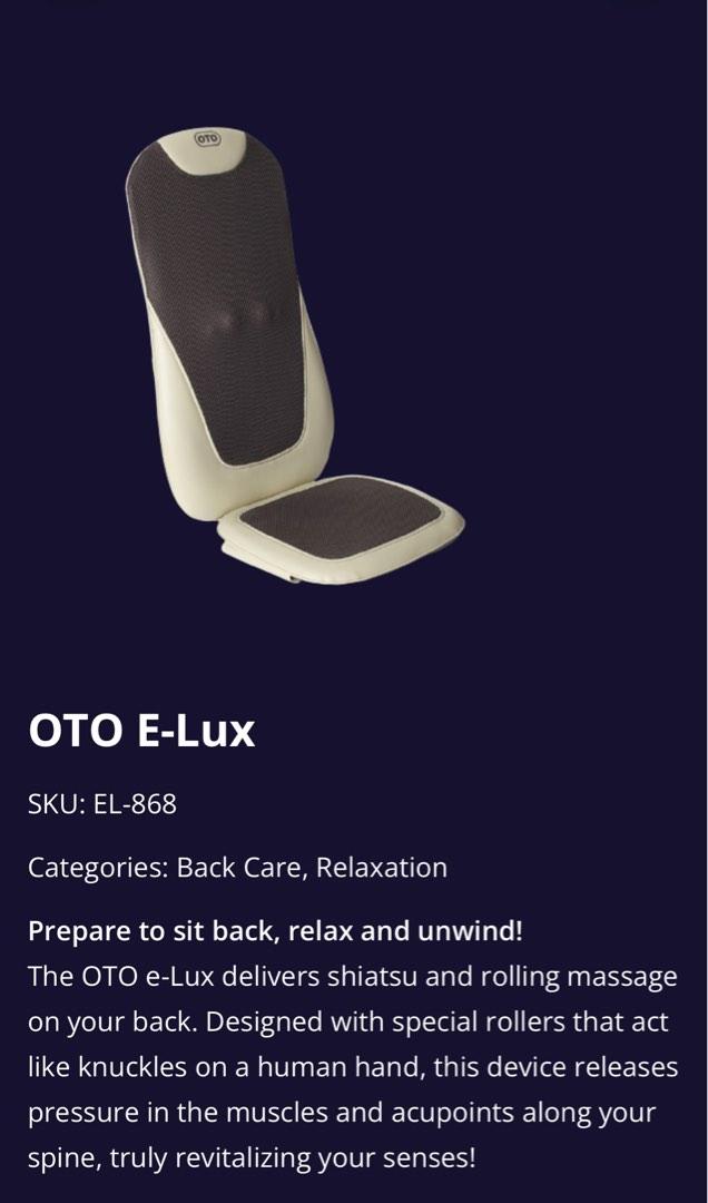 OTO back care ,relaxtion, Furniture & Home Living, Furniture, Chairs on ...