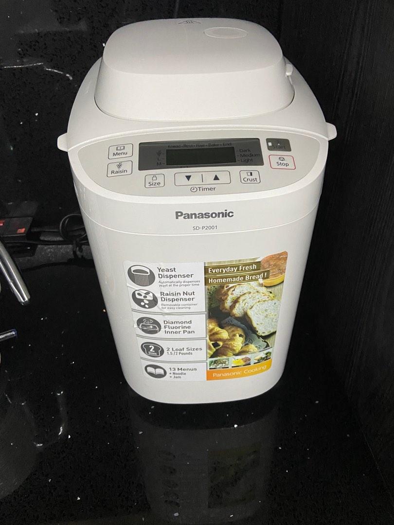 Panasonic Automatic Breadmaker SD-P2001, TV & Home Appliances, Kitchen ...
