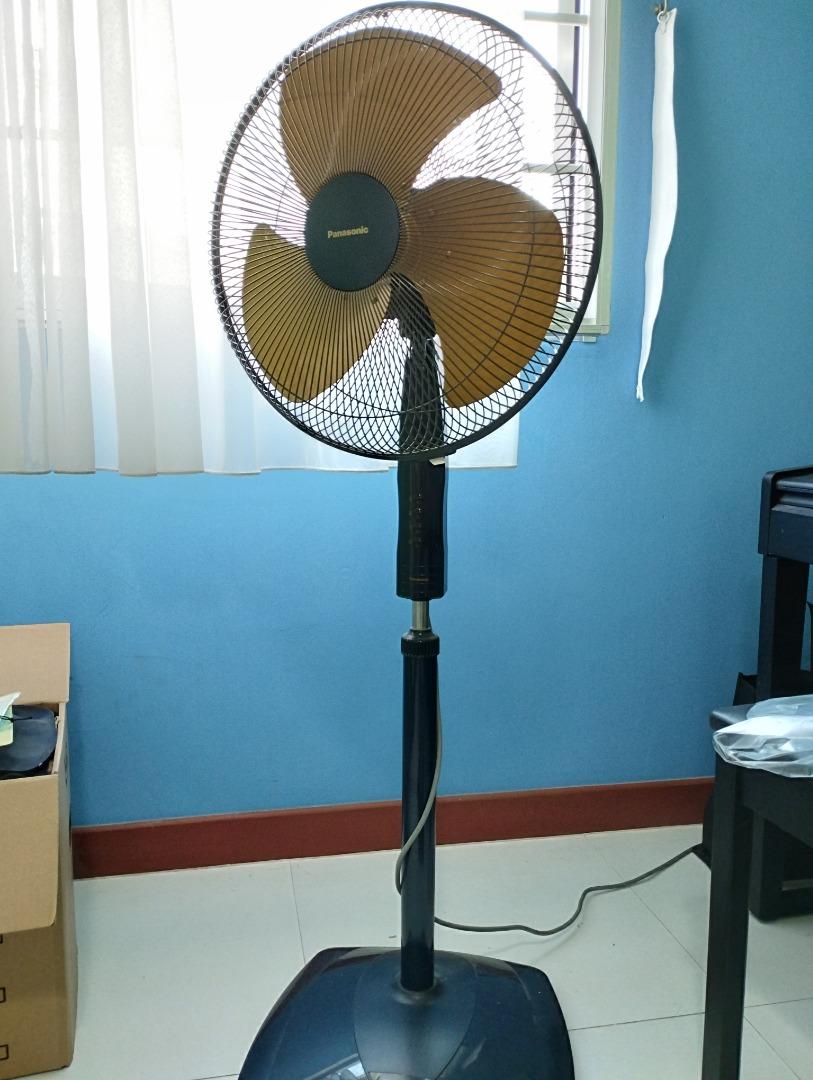 Panasonic Stand Fan 16" F-407YSNBNGZ, Furniture & Home Living, Lighting ...