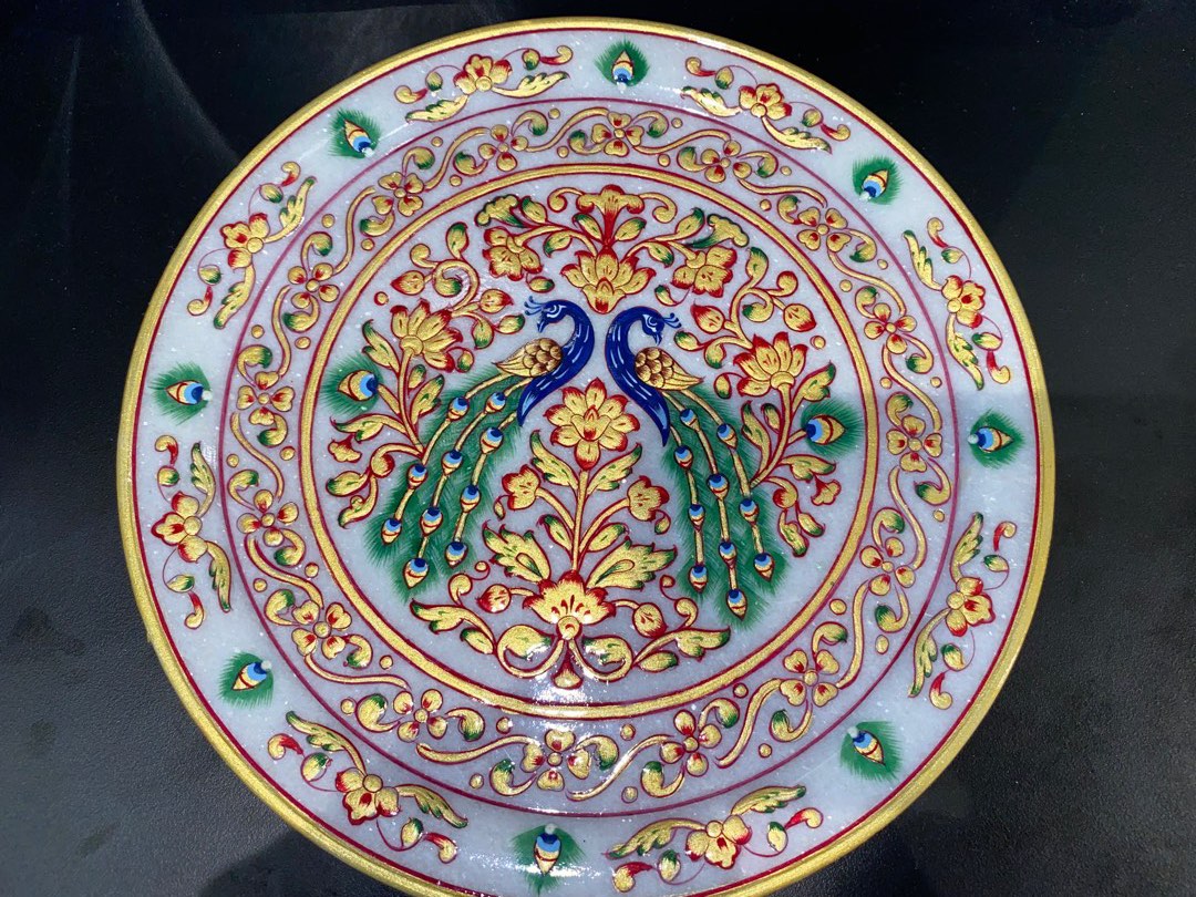 Peacock plate, Hobbies & Toys, Memorabilia & Collectibles, Vintage ...