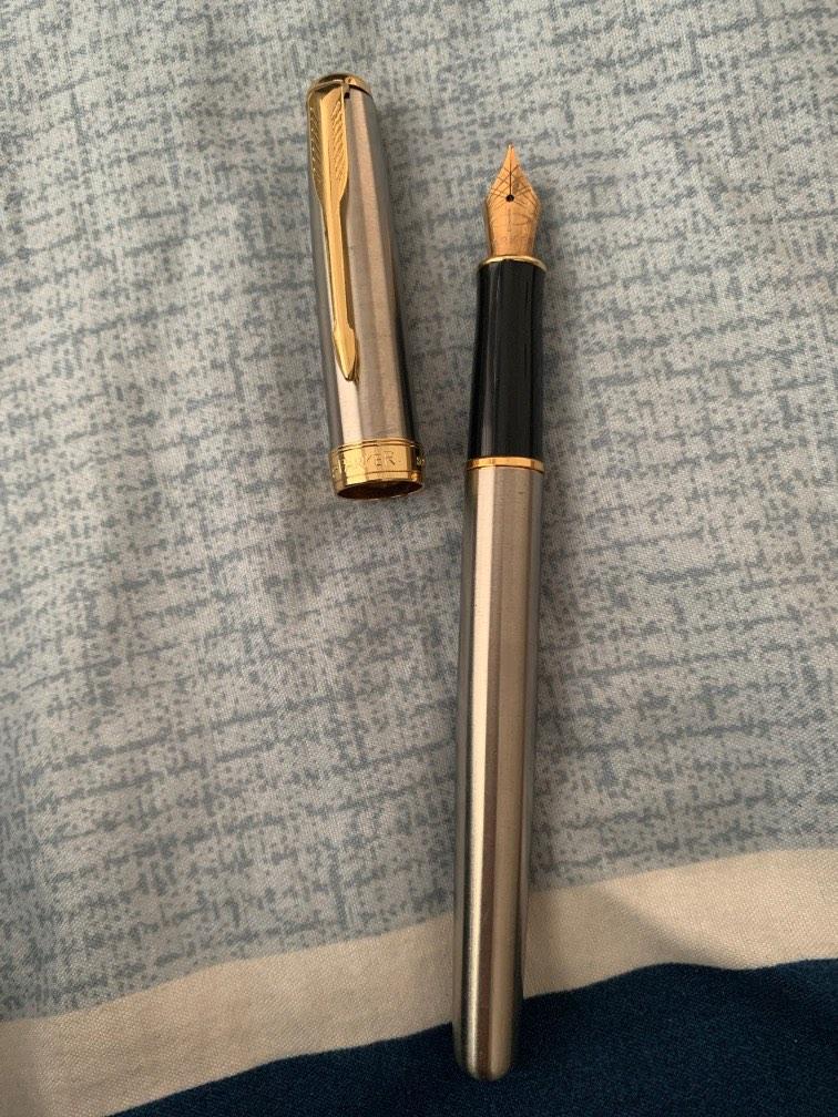 Perfect Fountain Pen Stainless Steel 0.5mm Medium Nib Fountain Pen, 興趣及 ...