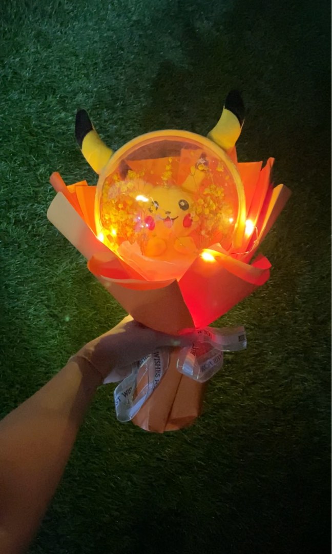 Pikachu Bouquet, Hobbies & Toys, Stationery & Craft, Flowers & Bouquets ...