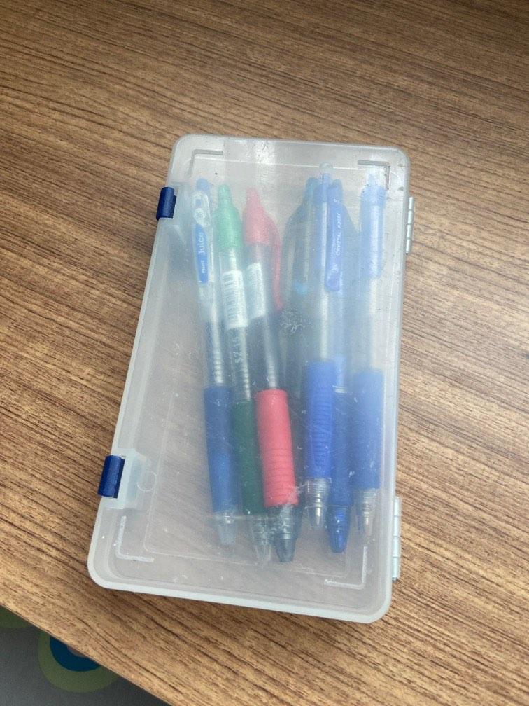 Clear Pilot Pencil case , Announcements on Carousell