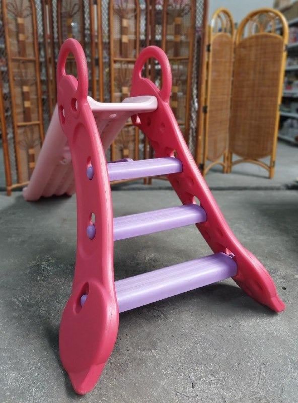 Pink Kiddie Slide, Hobbies & Toys, Toys & Games on Carousell