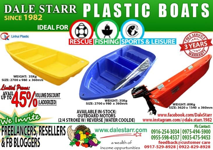 PLASTIC BOATS, Sports Equipment, Sports & Games, Water Sports on Carousell